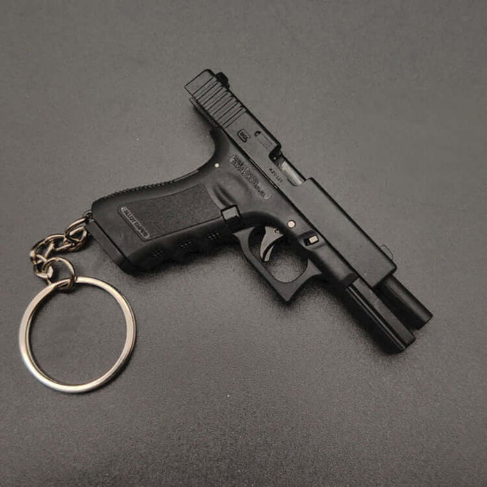 Ematok™ Mini Metal Glock 17 Gun Keychain
