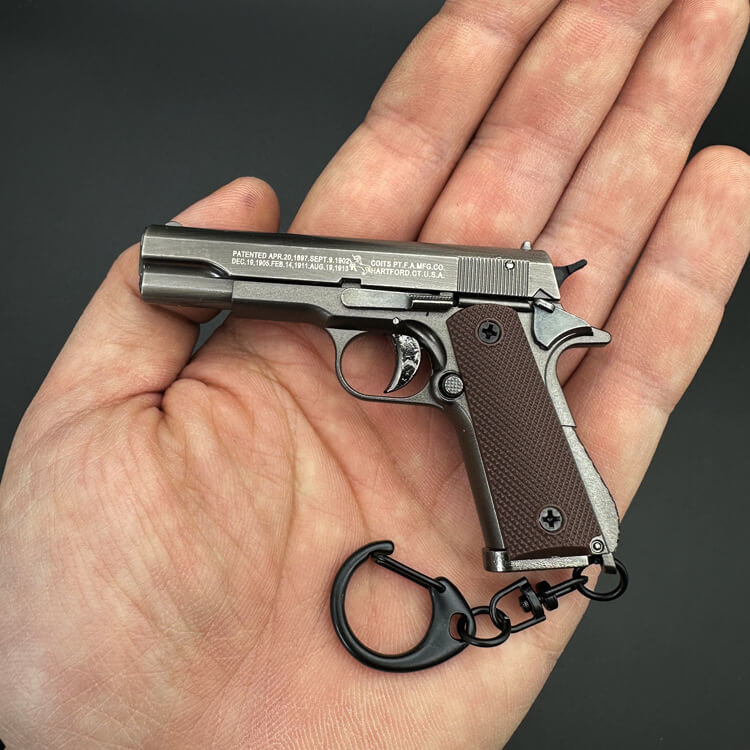 Ematok™ Mini Metal Colt M1911 Gun Keychain – EMATOK
